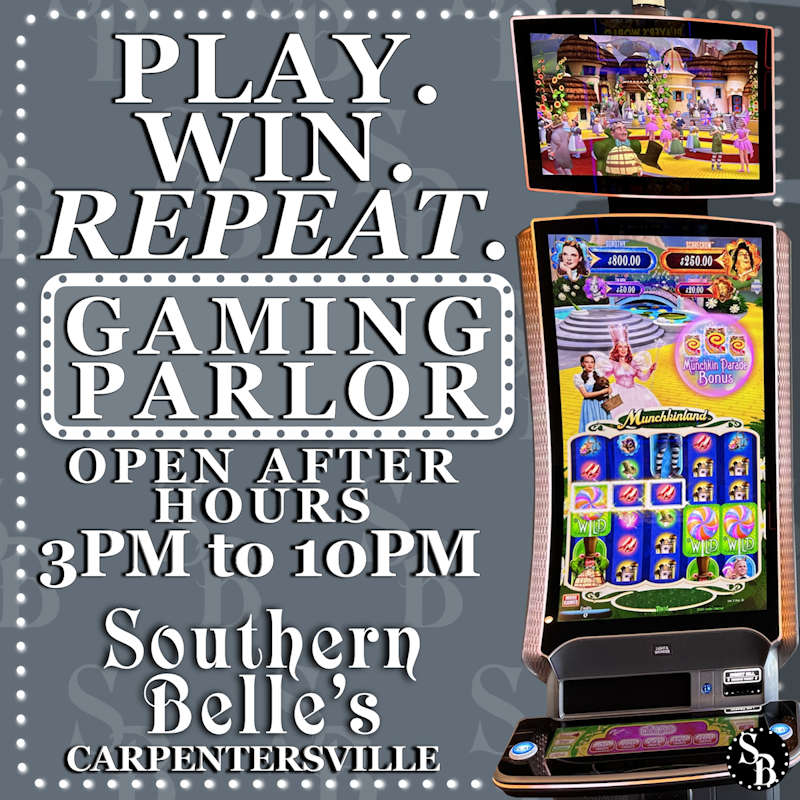 Video Gaming Parlor Carpentersville, IL - Southern Belles Pancakes